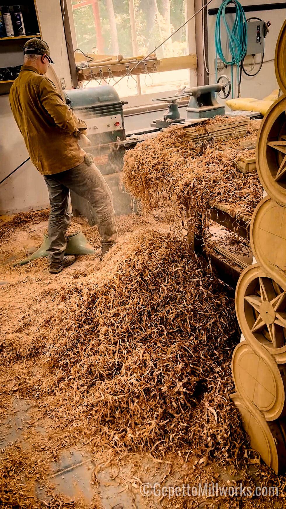 Custom Wood Turning for Historic Restoration | Column Bases