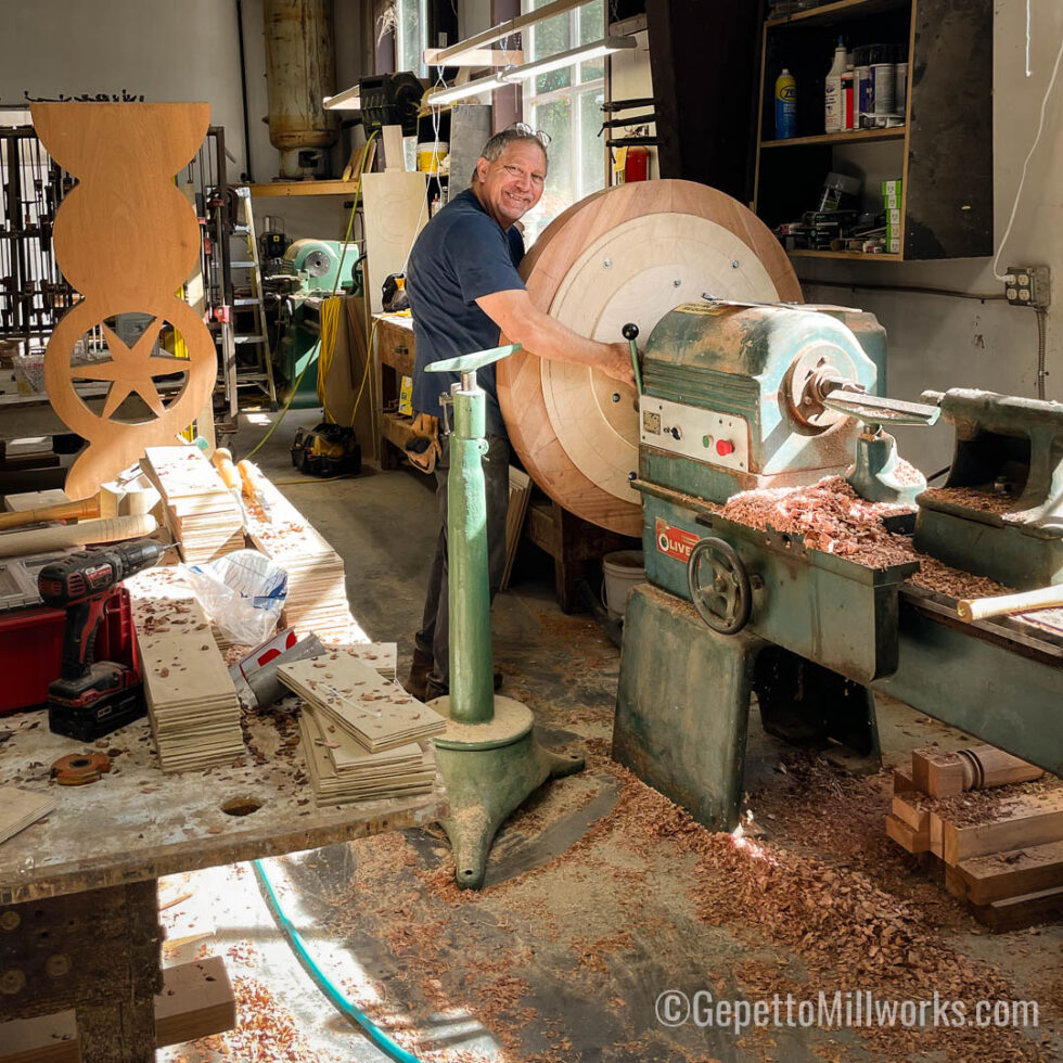 Custom Wood Turning for Historic Restoration | Column Bases