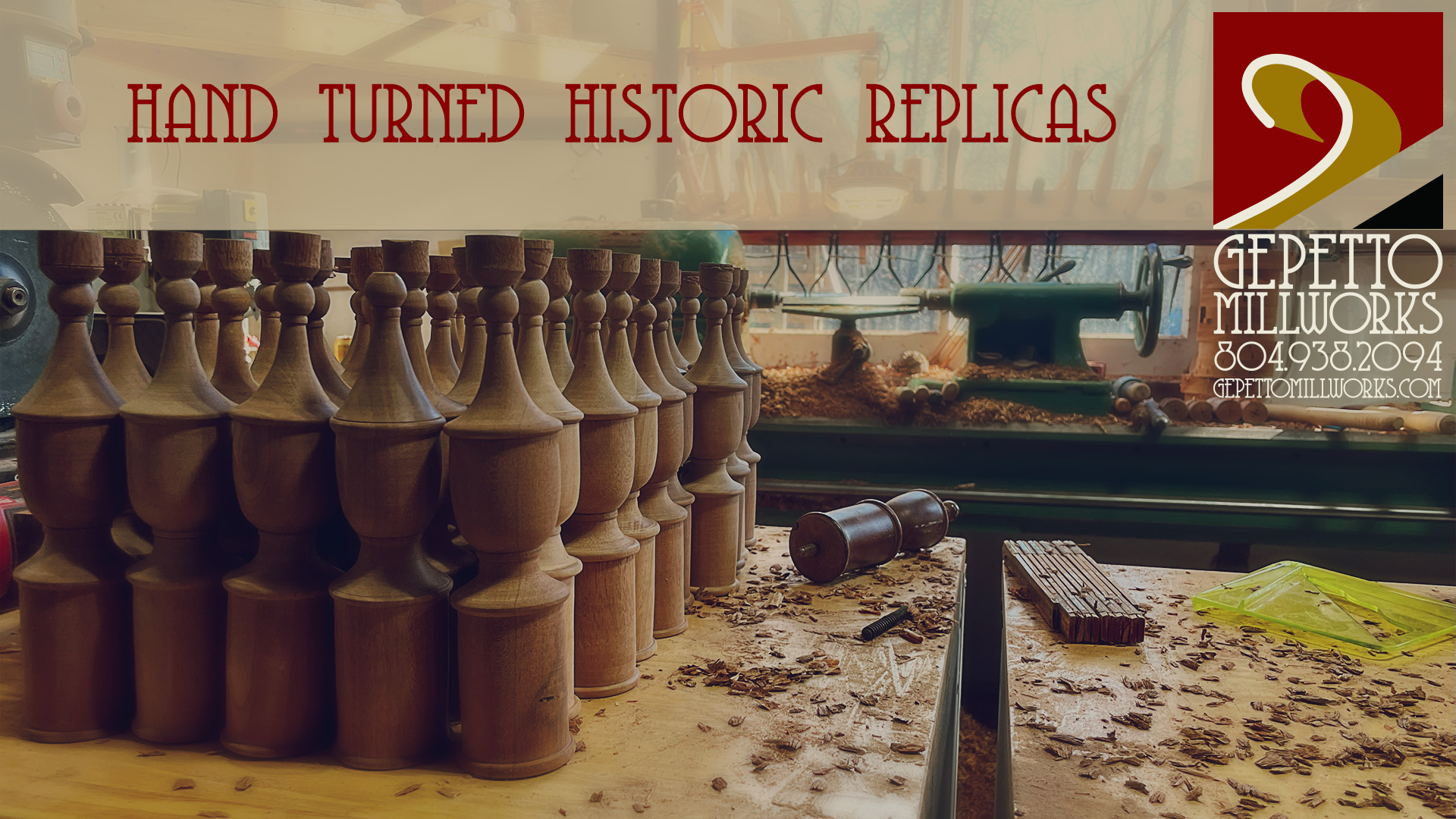 Historic Replica Wood Turning